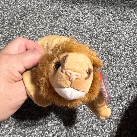 Beanie Babies | Toys | Ty Beanie Babies Roary The Brown Lion | Poshmark